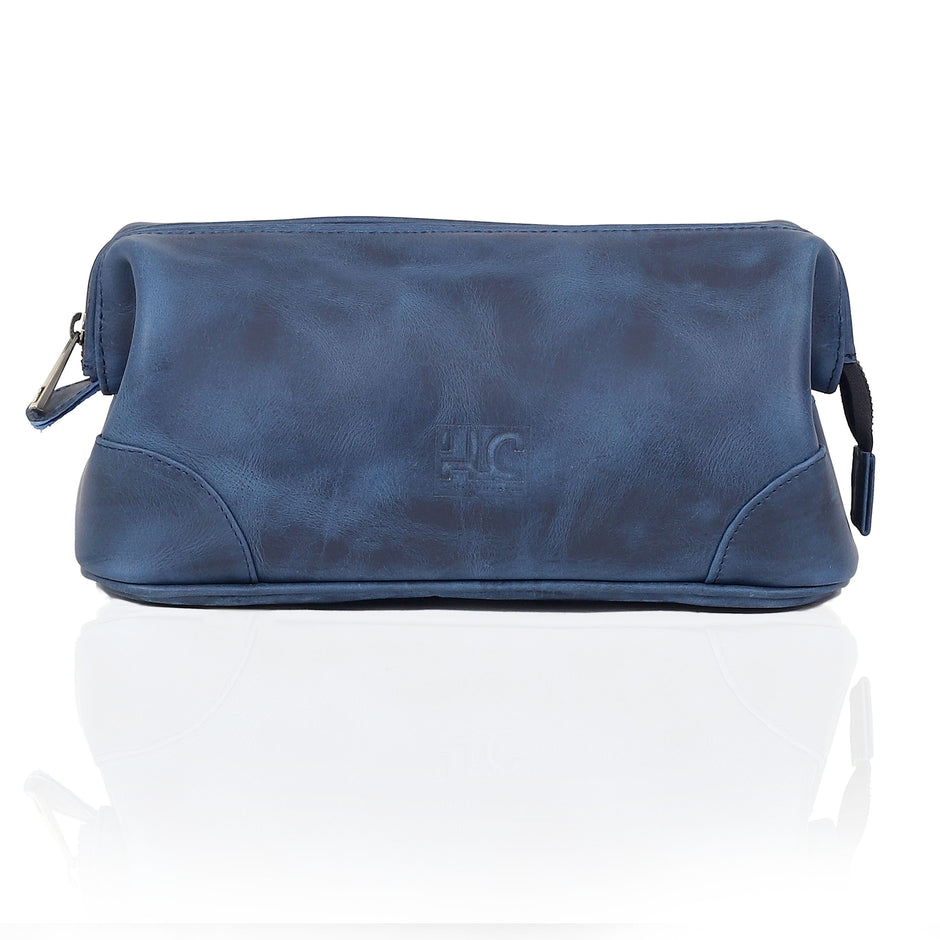 Leather Toiletry Bags & Leather Dopp Kits